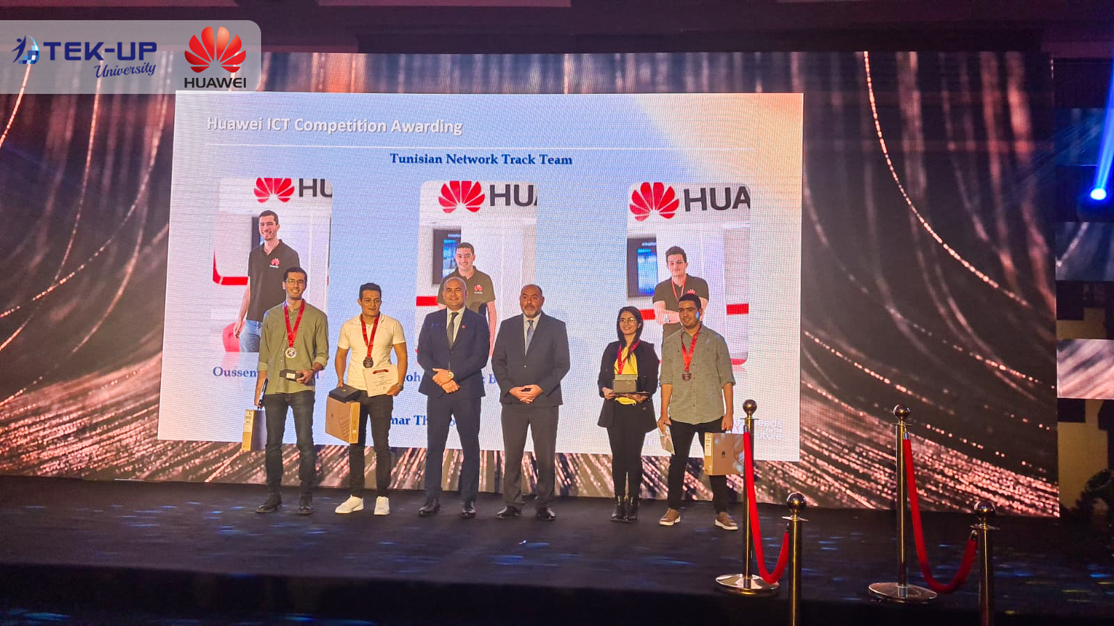 HUAWEI PRIZES TO ICT COMPETITION - - TEK-UP University